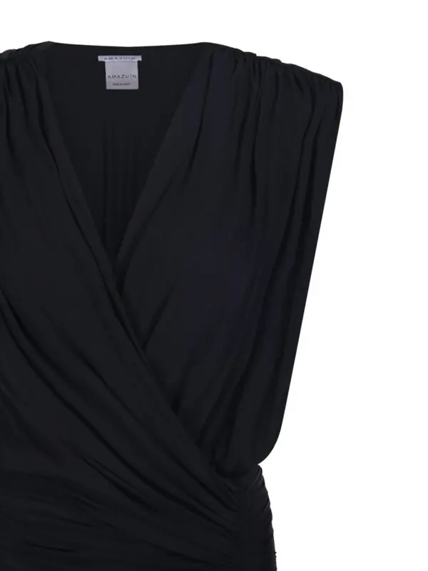 AMAZUIN Candice Ruched Mini Dress