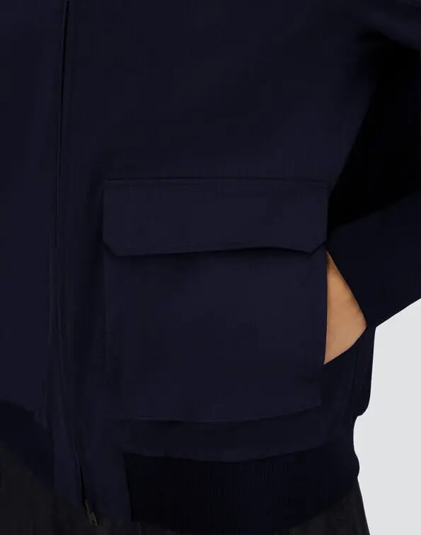 Herno Zip-up Jacket - Blue