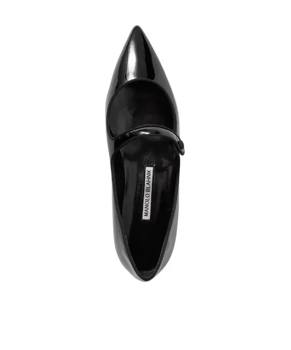 Manolo Blahnik Campari Ballet Flats