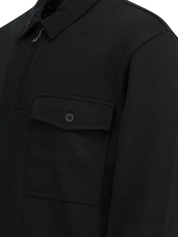 Vince Zip-pocket Polo Shirt