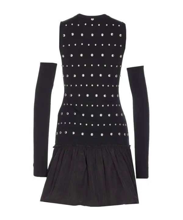 Liu Jo Crewneck Embellished Dress