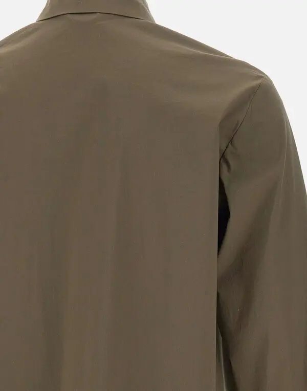 Aspesi Snap Button Poplin Shirt