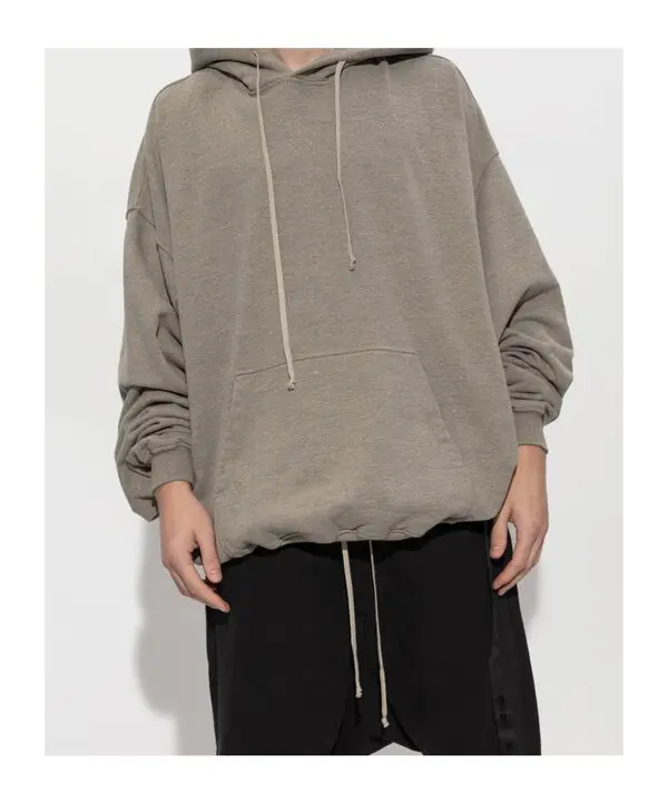 Rick Owens Oversized Hoodie - Gray