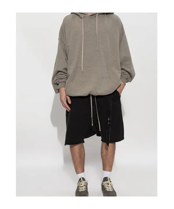 Rick Owens Oversized Hoodie - Gray