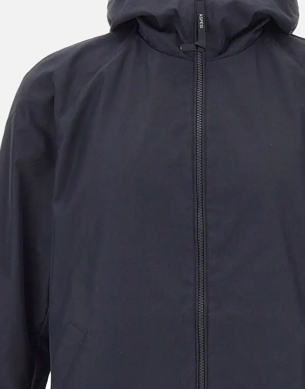 Aspesi Reversible Hooded Jacket - Black