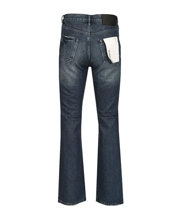 PURPLE BRAND Dark Vintage Flare Jeans