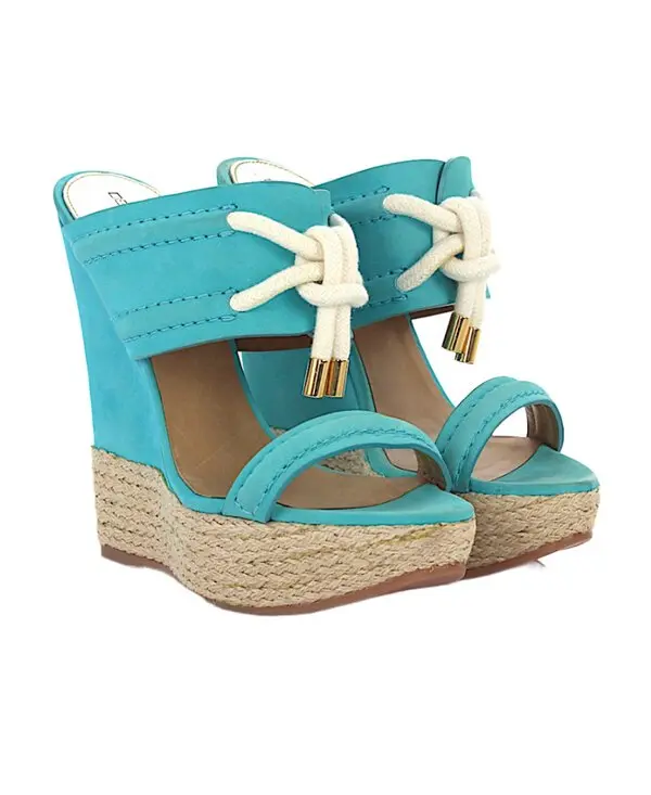 Dsquared2 Lace-up Wedge Sandals
