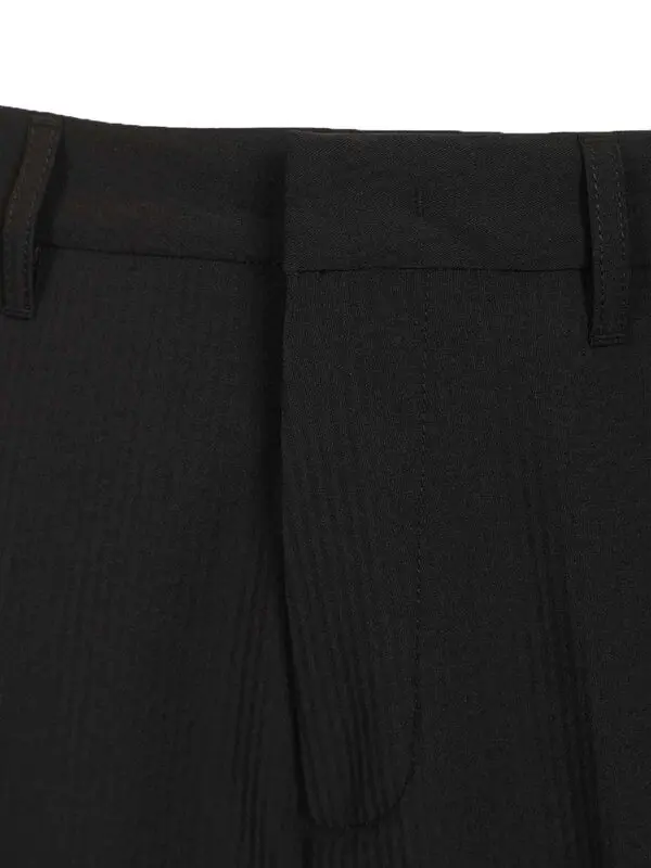 Emporio Armani Seersucker Tailored Pants