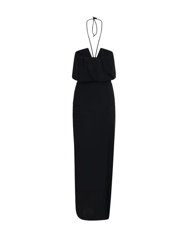 AMAZUIN Giselle Draped Maxi Dress