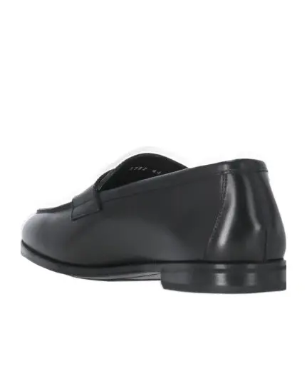 DOUCAL'S Penny Loafers - Black