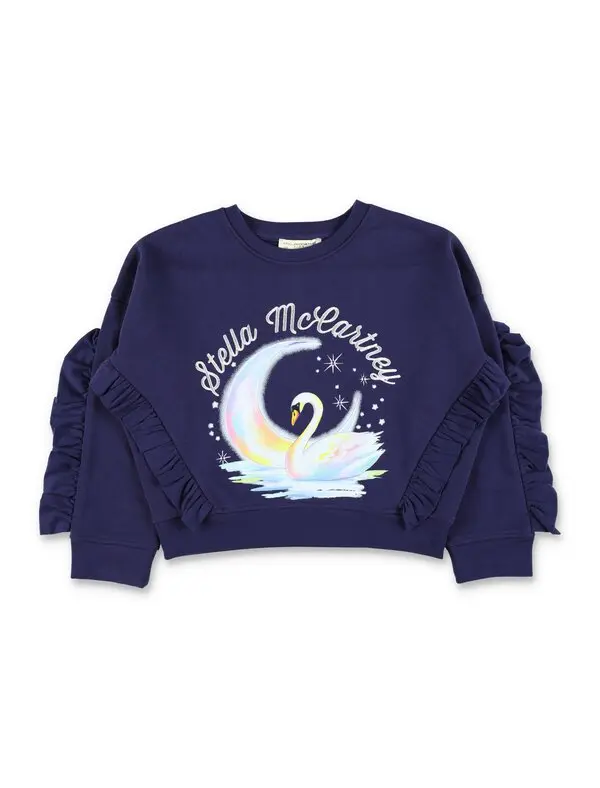 Stella McCartney Long Sleeve Sweatshirt With Graphic Print