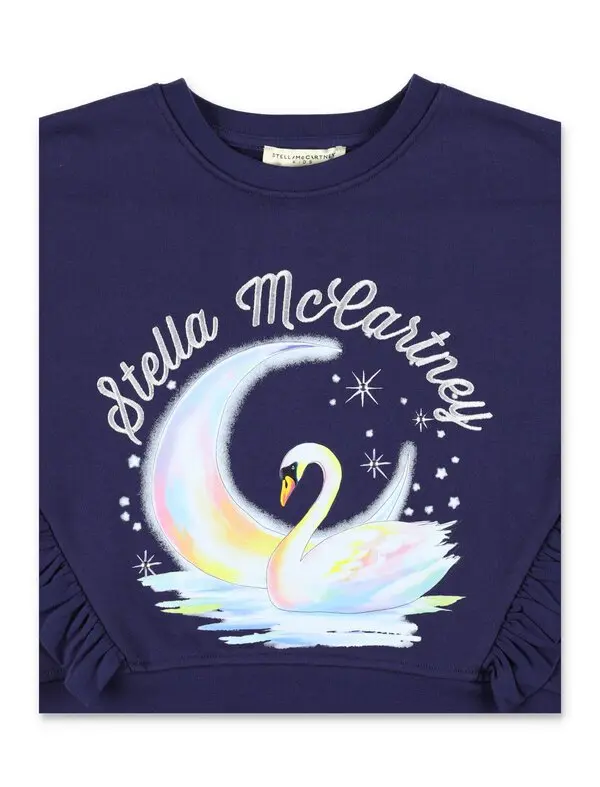 Stella McCartney Long Sleeve Sweatshirt With Graphic Print