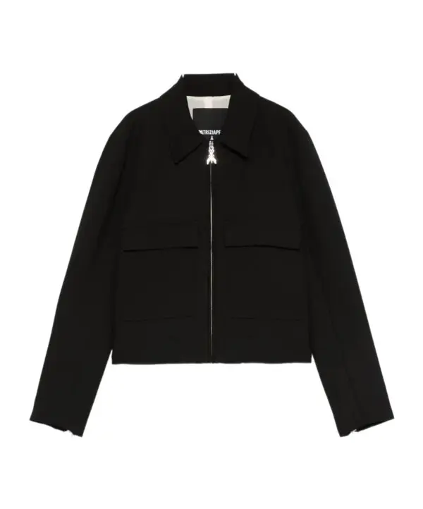 Patrizia Pepe Twill Sporty Zip-up Jacket