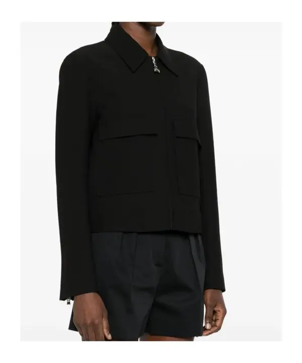 Patrizia Pepe Twill Sporty Zip-up Jacket