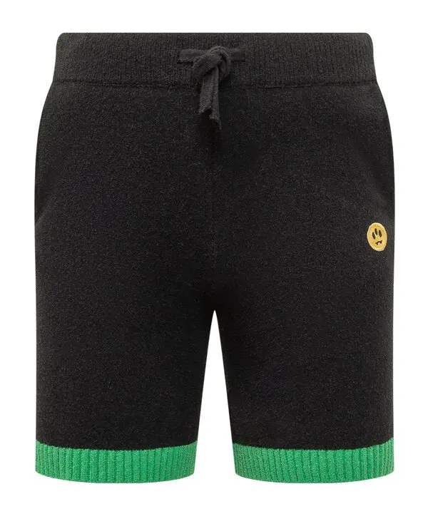 BARROW Logo Trim Sweatshorts