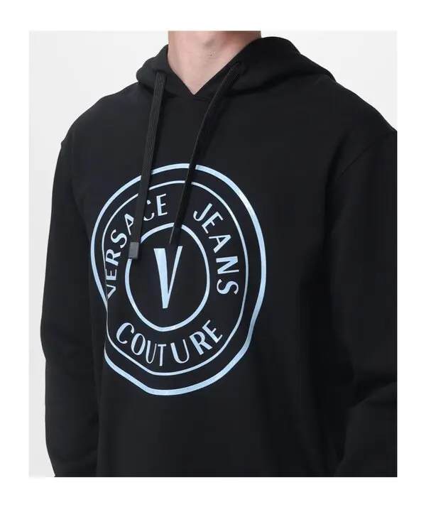 Versace Logo Print Hoodie
