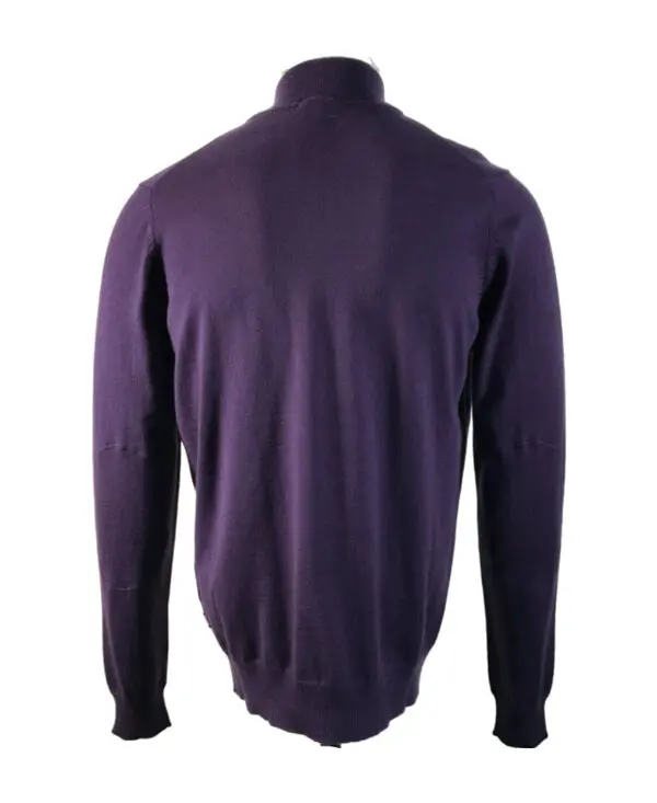 Hugo Boss Quarter Zip Stand Neck Sweater