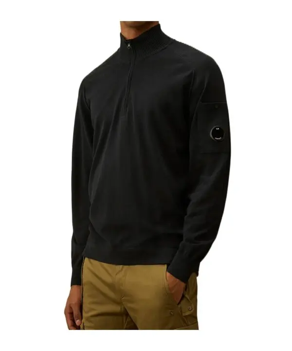 C.P. COMPANY Stand-up Collar Sweatshirt