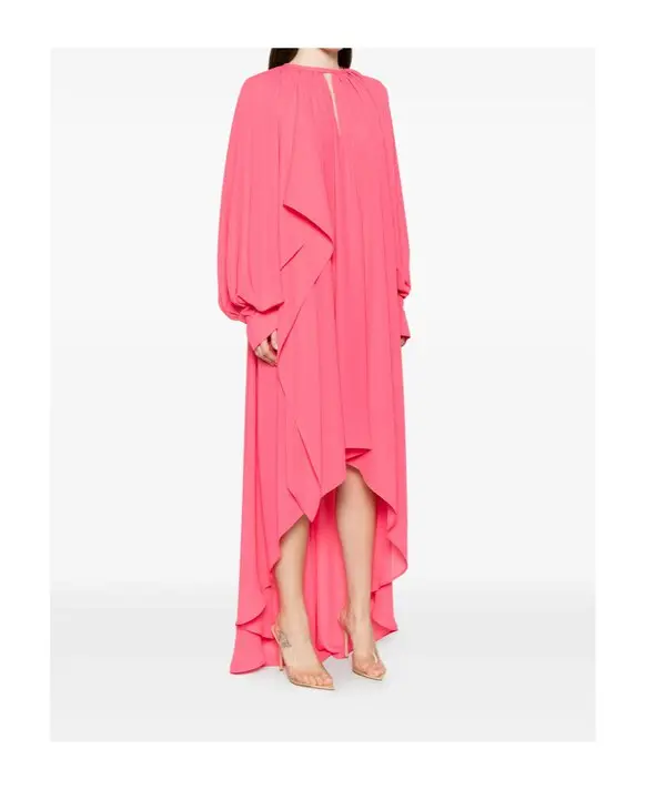 GIANLUCA CAPANNOLO Long-sleeved Dress With Cutout Neckline