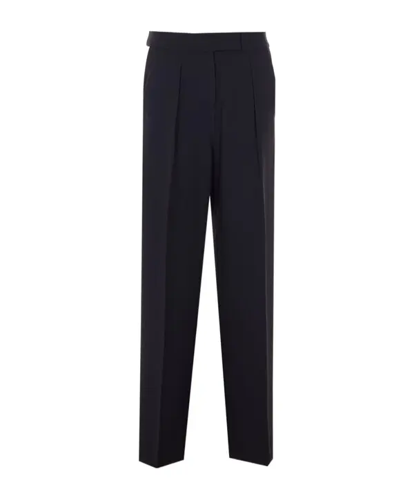 Patrizia Pepe Wide-leg Pants With Side Stripe Detail