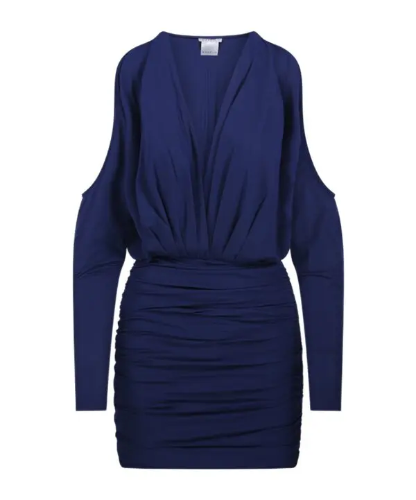 AMAZUIN Oliusa Draped Cut-out Mini Dress