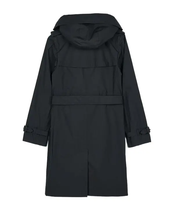 Burberry Telford Hooded Windbreaker - Black