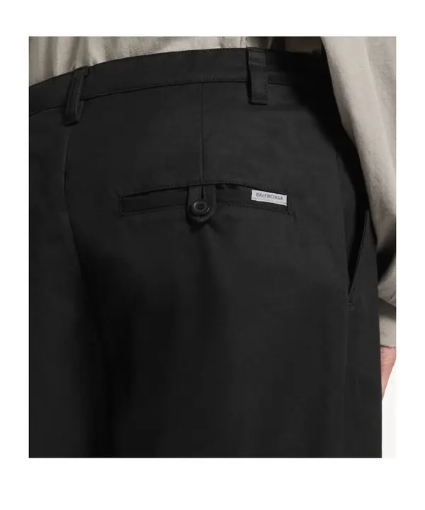 Balenciaga Large-fit Chino Pants