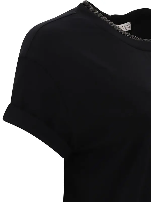 Brunello Cucinelli Embellished Crewneck T-shirt