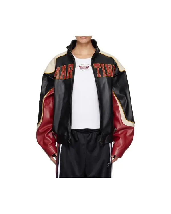 Martine Rose Zip-up High Neck Jacket