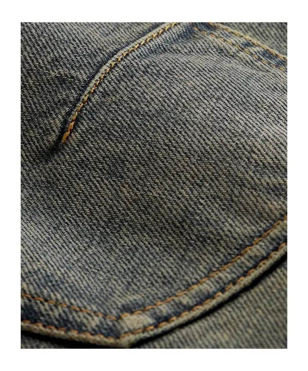 Dior Denim Miniskirt With Cd Signature