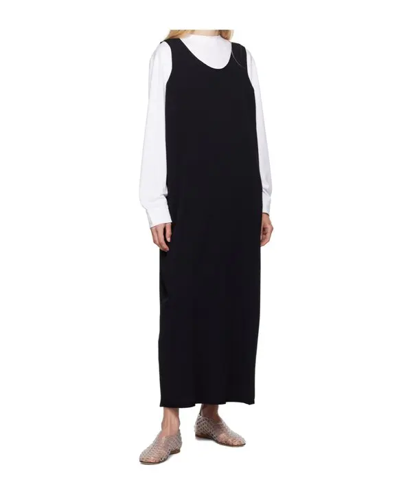 THE ROW Sleeveless Scoop Neck Maxi Dress