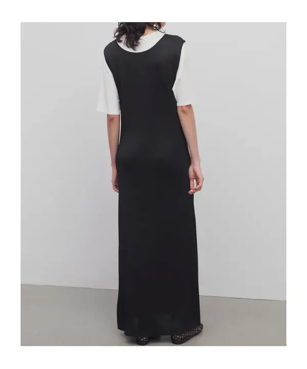 THE ROW Sleeveless Scoop Neck Maxi Dress