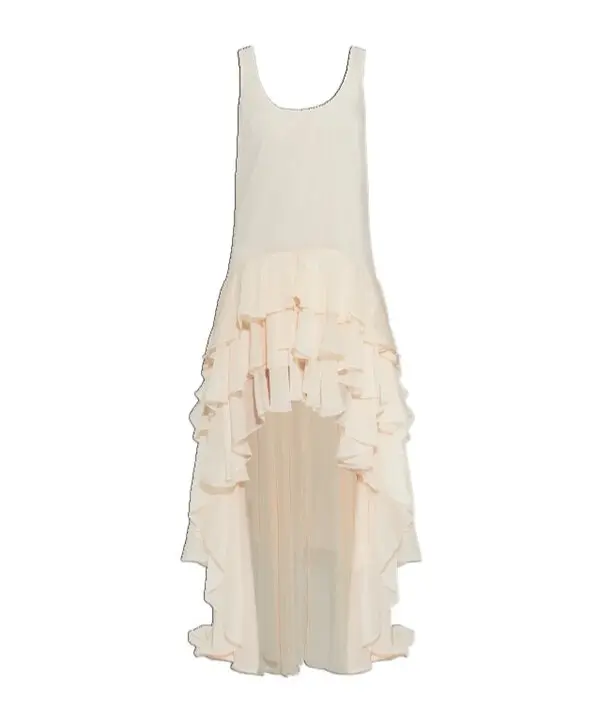 ROTATE BY BIRGER CHRISTENSEN Tiered Ruffle Dress - No