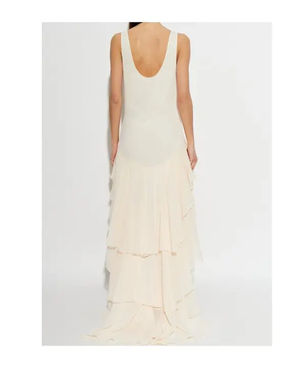 ROTATE BY BIRGER CHRISTENSEN Tiered Ruffle Dress