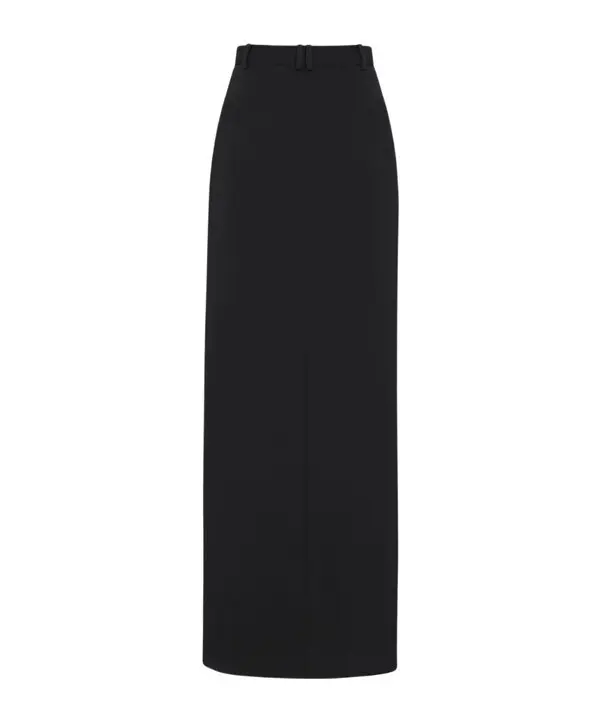THE ROW Roux Belt-loops Maxi Skirt - Black