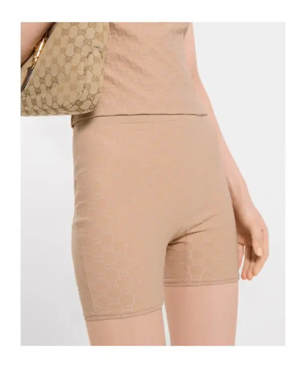 Gucci Gg Jersey Jacquard Shorts