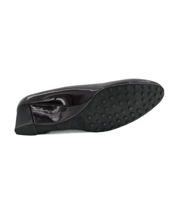 TOD'S Patent Leather Wedge Heels