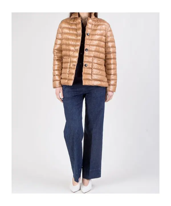 Herno Padded Down Jacket - Camel
