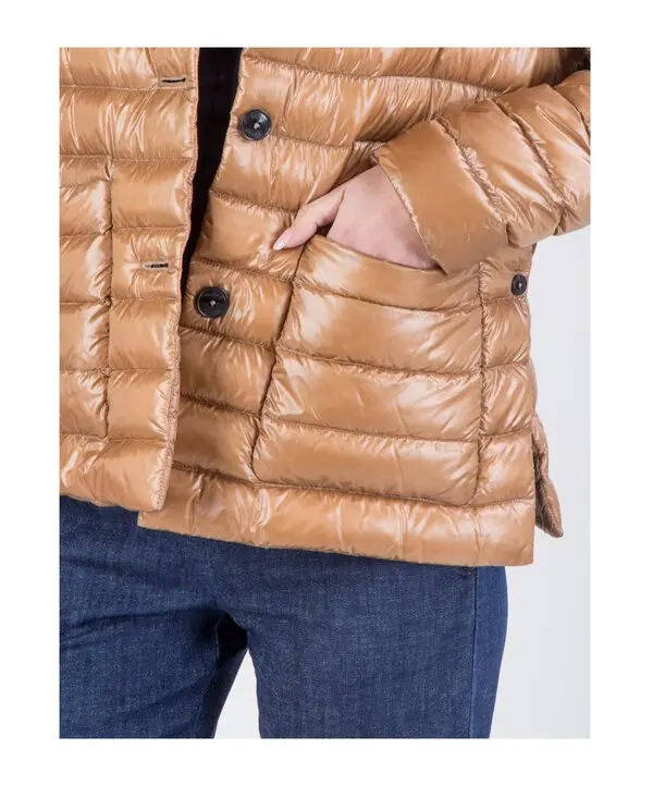 Herno Padded Down Jacket - Camel