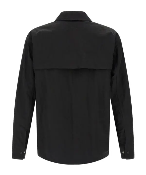 Herno Crinkled Dobby Shacket Jacket
