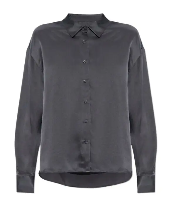 IRO PARIS Long Sleeve Shirt - Gray
