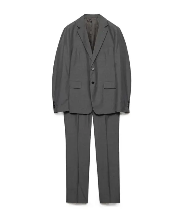 Prada Single-breasted Silk Suit