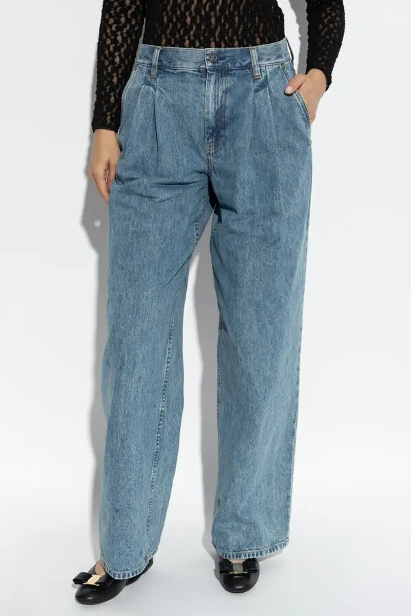 Helmut Lang Double Pleated Jeans