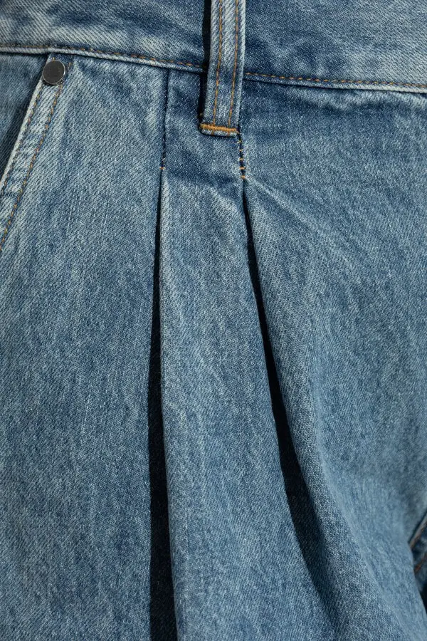 Helmut Lang Double Pleated Jeans