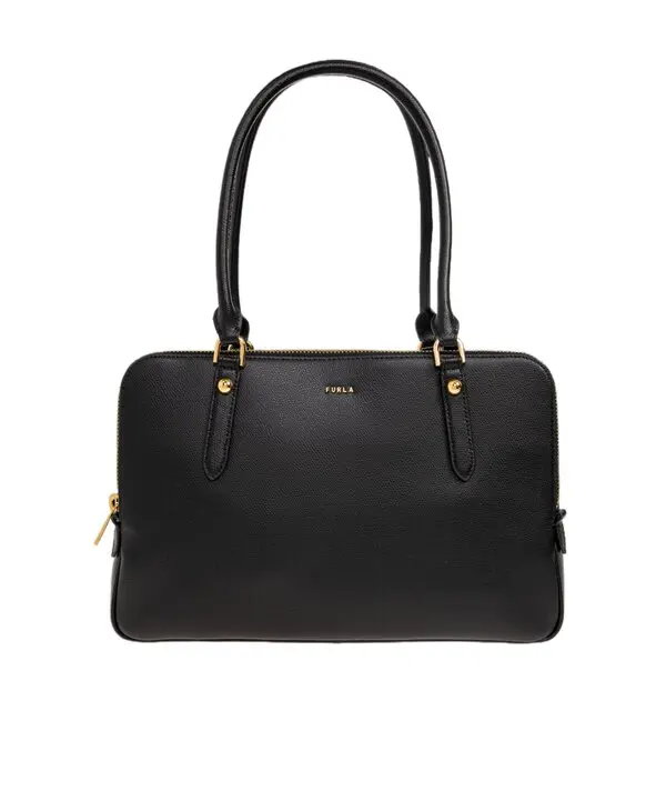 Furla Giulia Large Shoulder Bag - Black