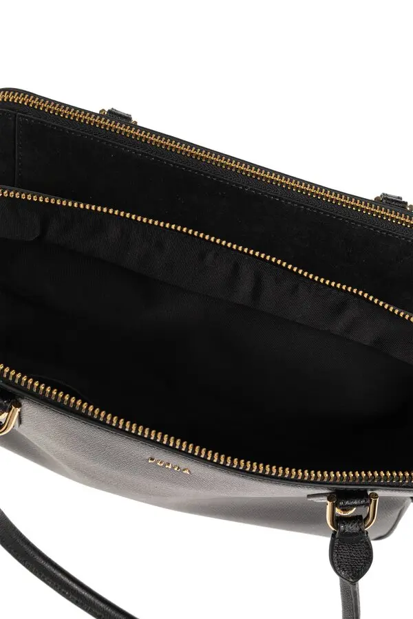 Furla Giulia Large Shoulder Bag - Black