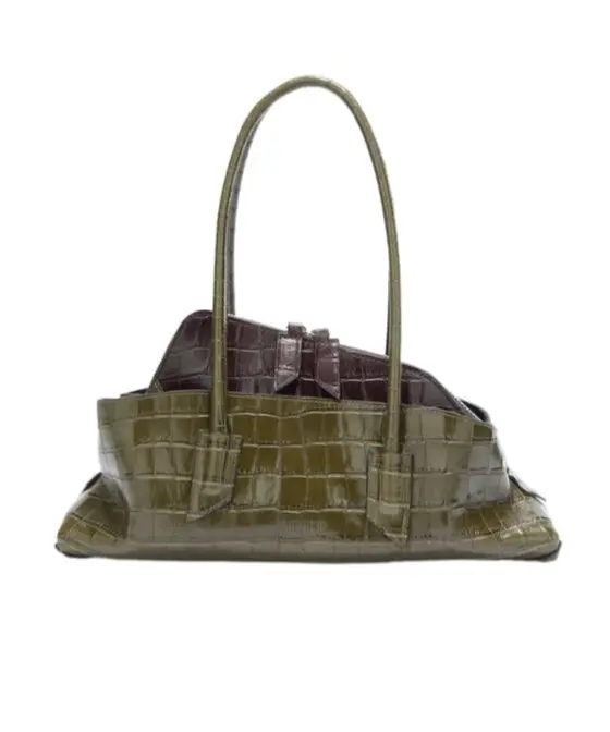 Attico La Passeggiata Small Top Handle Bag - Green Retirees
