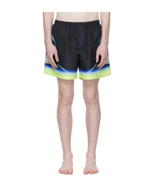 Casablanca Orchid Graphic Swim Shorts