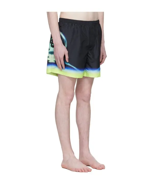 Casablanca Orchid Graphic Swim Shorts