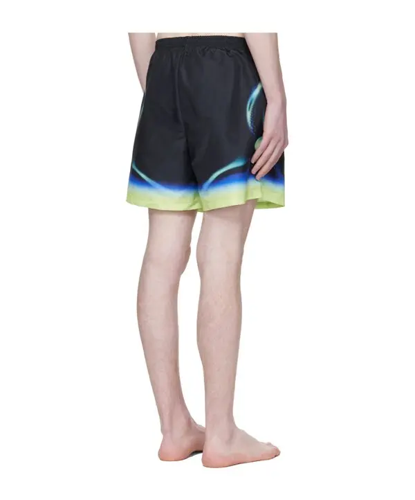 Casablanca Orchid Graphic Swim Shorts